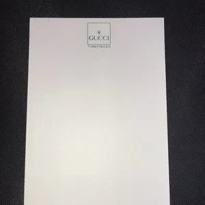 Gucci | Office | Gucci Time Pieces 6 Notepads Sheets Per Pad Grlb3002w ...